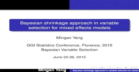 pdf bayesian shrinkage approach in variable selection for fn it smic confrm