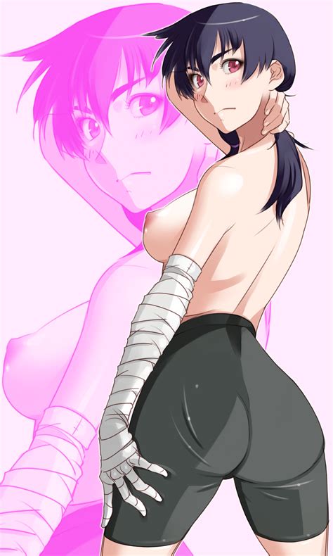 Kanbaru Suruga Monogatari And More Drawn By Suesan Danbooru