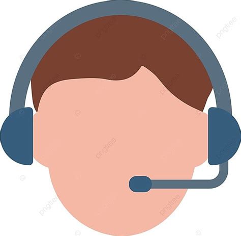 Icono De Atención Al Cliente Imagen Vectorial Contáctenos Símbolo