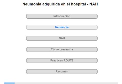 PatEdu Neumonía adquirida en el hospital NAH