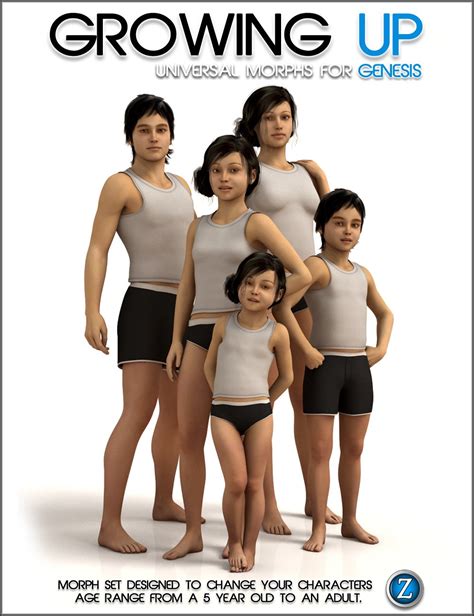 Growing Up For Genesis Daz D