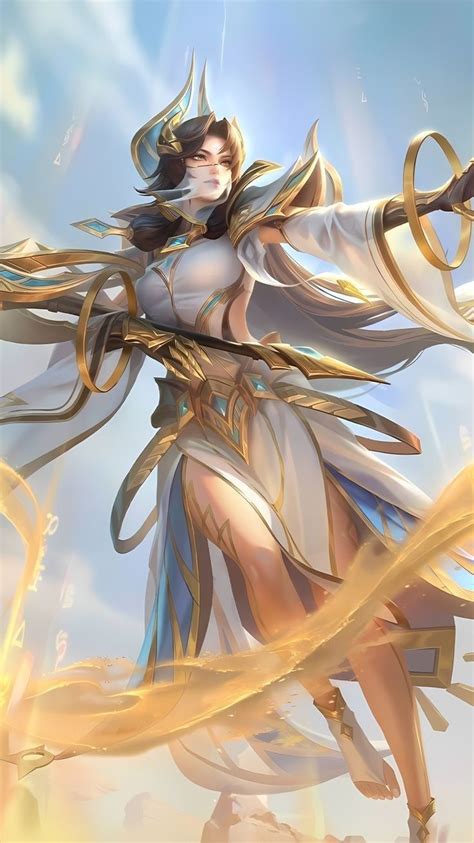 Luo Yi Epic New Skin Mobile Legends Kamera Animasi Ilustrasi