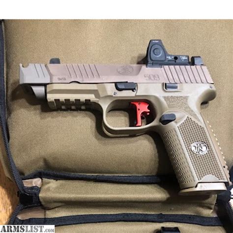 ARMSLIST For Sale Fn 509 Tactical Fde Apex Upgrades Pmm Comp
