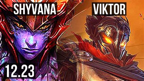 Shyvana Vs Viktor Mid Quadra M Mastery Legendary