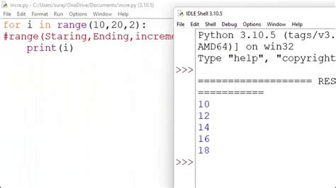Increment In Python With For Loop In Pythoncomputerexcelsolution Youtube