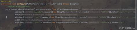 java spring security认证、授权及注销解析 编程宝库