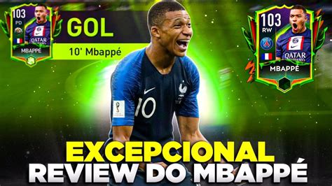 MELHOR PONTA DIREITAREVIEW DO MBAPPE GER 103 DO SCREAM TEAM FIFA
