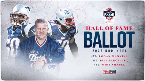 Patriots Announce 2023 Hall Of Fame Finalists