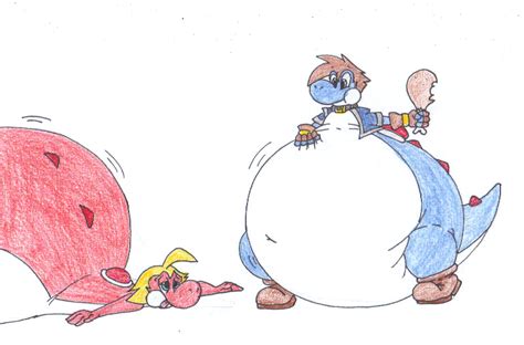 Yoshi Belly Stuffage By Dragovian15 On DeviantArt