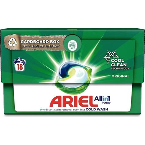 Ariel All In 1 Pods Washing Liquid Capsules Original Compare Prices