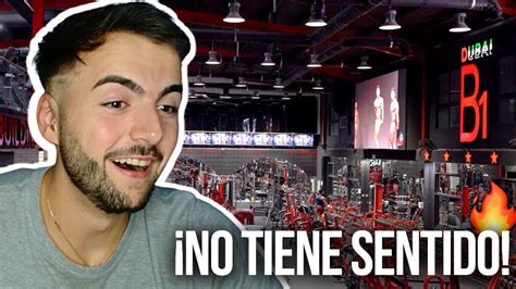 REACCIONANDO Al MEJOR GIMNASIO Del MUNDO BINOUS GYM YouTube