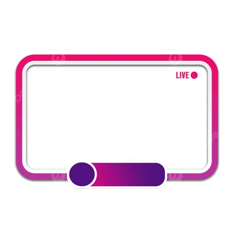 Afgeronde Twitch Stream Overlay Facecam Rand Gaming Grens Twitch