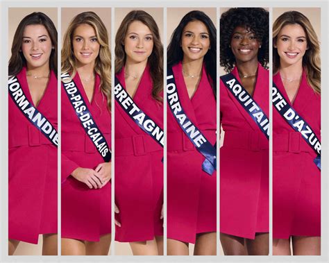 Miss France D Couvrez Les Photos Officielles Des Candidates
