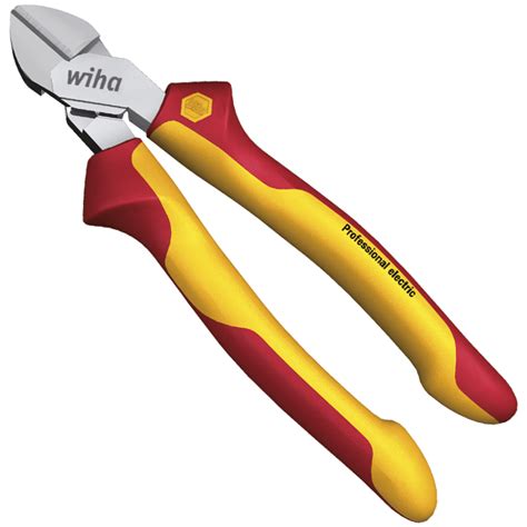 Pince Coupante Diagonale Professional Electric Wiha 160 Mm