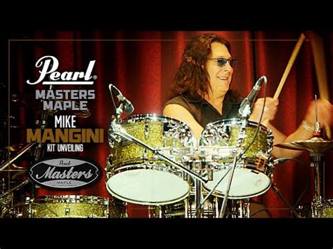 Mike Mangini Kit Reveal Hi End Reimagined Pearl Drums