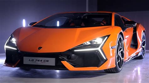 New Lamborghini Revuelto A Hybrid V Supercar Exterior
