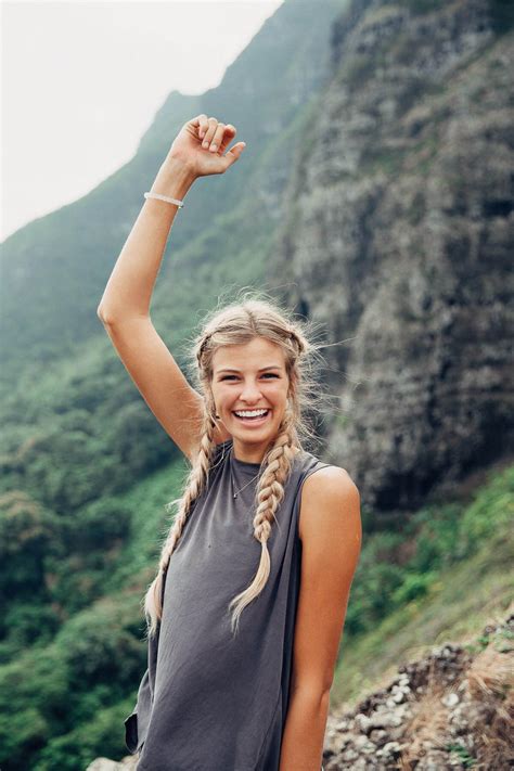 Take Your Hair On A Hike Day Hiking Hair Barefoot Blonde Hair
