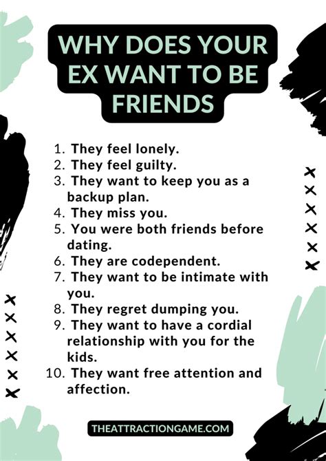 Why Does My Ex Want To Be Friends 10 Reasons You Wont Believe