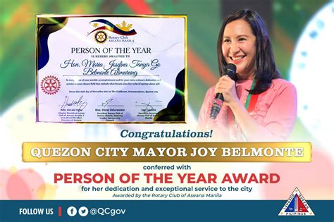 Quezon City Government On Twitter Person Of The Year Ito Ang