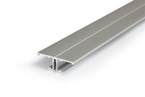 Profilé aluminium mural BACK10 A UX 2m anodisé argent
