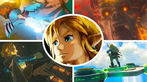 Zelda Tears Of The Kingdom All Trailers 2019 2023 YouTube