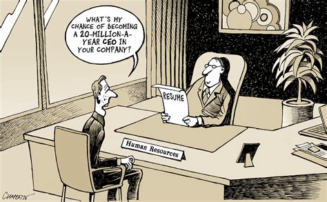 CEO Compensation Globecartoon Political Cartoons Patrick Chappatte