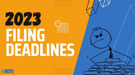 Tax Deadline Important Extension Filing Dates Incite Tax