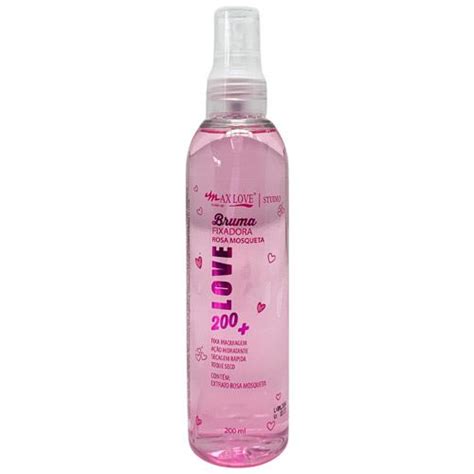Bruma Fixadora Rosa Mosqueta 200 Max Love Make Atacado Virtual