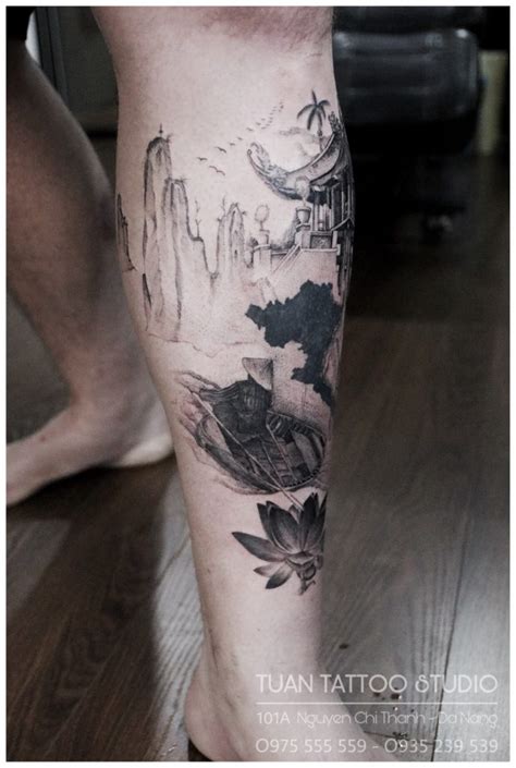 Hình xăm Châu Âu Tuấn Tattoo