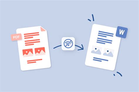 how to convert pdf to word offline