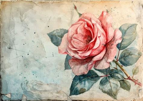 Pin By Marleen Meintjes On Art Journal Art In Vintage Flower