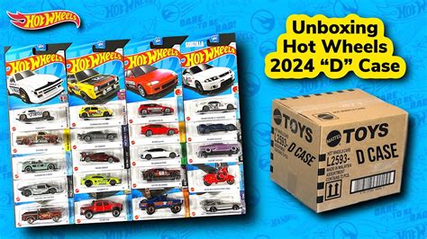 Hot Wheels D Case Unboxing For 2024 US Case YouTube