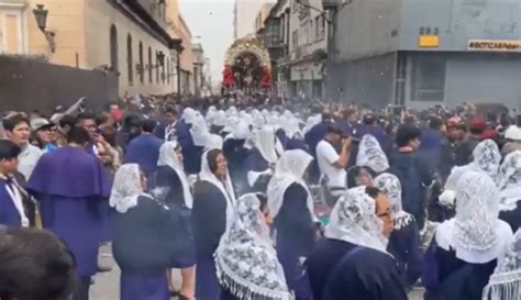 Señor de los Milagros 2023 EN VIVO HOY TERCER recorrido del Señor de