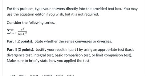solved for this problem type your answers directly into the