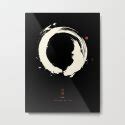Black Enso Japanese Zen Circle Art Print By Thoth Adan Society