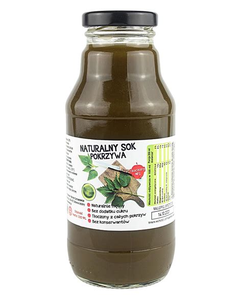 Sok z Pokrzywy 100 330ml Tłocznia Szymanowice Sklep EMPIK