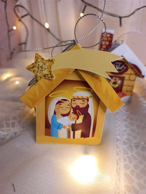 Caixa Presepio Natal Montado 1 Fazendo A Nossa Festa