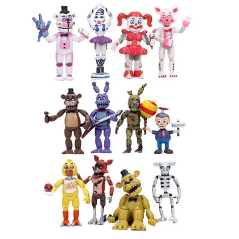 Aliexpress Buy 4pcs Lot Five Nights At Freddy S 4 Figure Pack