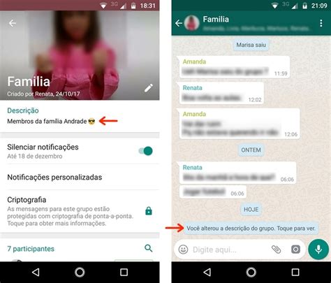WhatsApp libera descrição para grupos no Android veja como fazer Voz