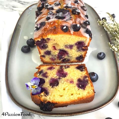 Cake Aux Myrtilles Amandes Citron Ottolenghi 4passionfood
