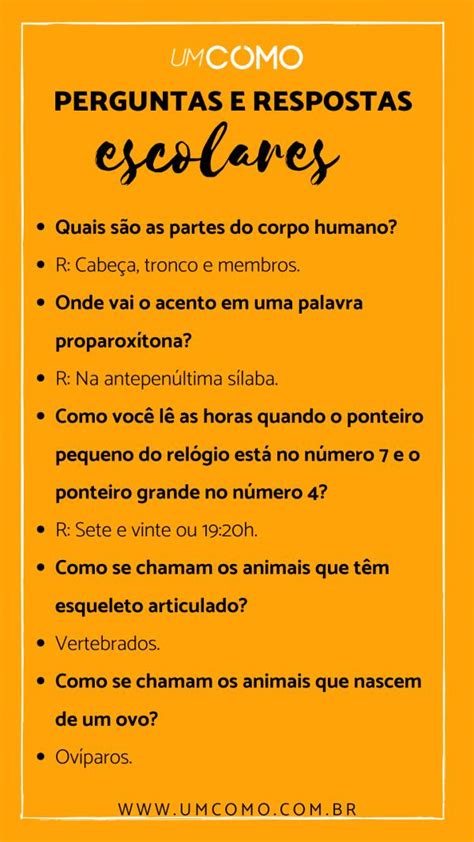 Perguntas E Respostas Para Jogar E Aprender Amigos