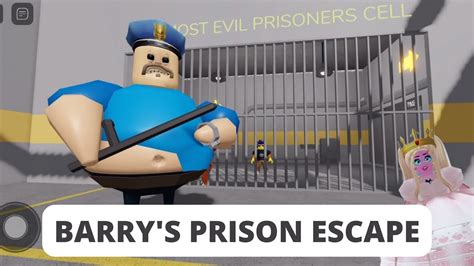 Barry S Prison Escape Roblox World Youtube