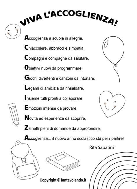 Viva L Accoglienza Poesia Fantavolando