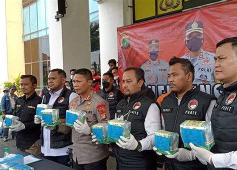 Polres Tangsel Berhasil Gagalkan Peredaran 16 Kg Sabu Asal M