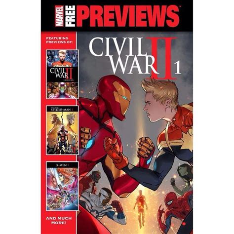Marvel Civil War Ii Previews Written By Various Art By Various