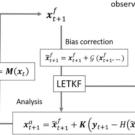 illustration of the data assimilation cycle using the local ensemble download scientific