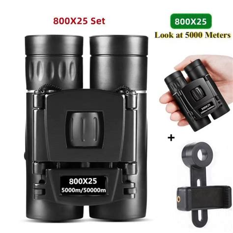 RUMOCOVO Jumelles Puissantes HD 5000m 5000m Longue Distance Pliables