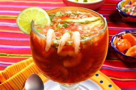 Coctel De Camarones Receta Mexicana