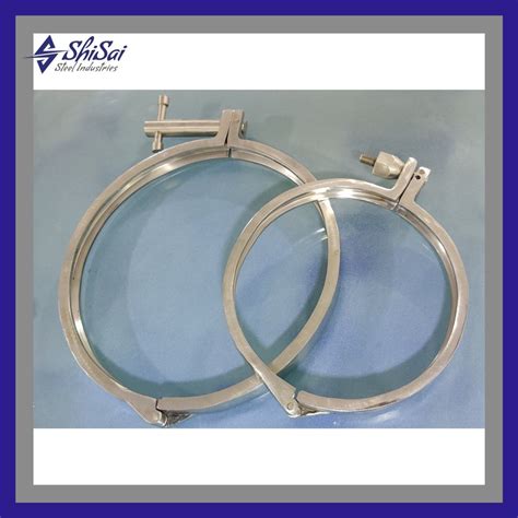Stainless Steel Tri Clover Clamp Heavy Duty Size 4 Nb To 14 At