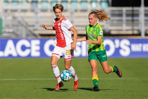 Eredivisie ADO Den Haag Vrouwen Kan Geen Vuist Maken Tegen Ajax